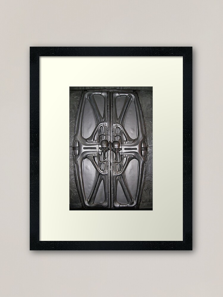 "Enter Alien. Doors in HR Giger museum. Gruyeres, Switzerland 2012 ...