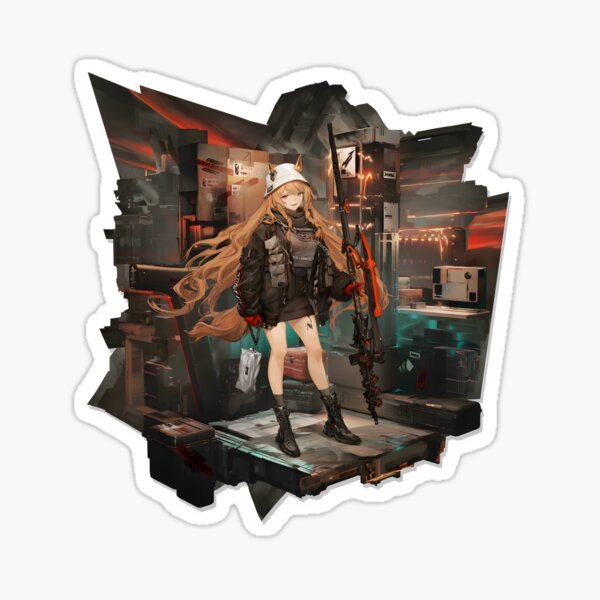 "Arknights Ceobe Unfettered" Sticker for Sale by agustinrb | Redbubble