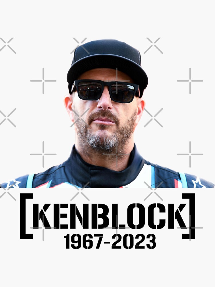 "RIP Ken Block " Sticker for Sale by Devin4s | Redbubble