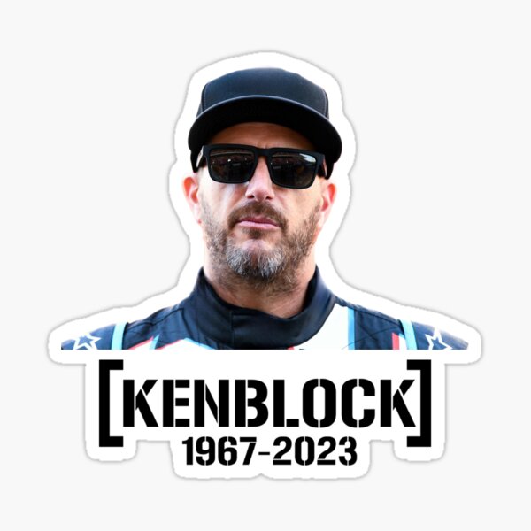 "RIP Ken Block " Sticker for Sale by Devin4s | Redbubble