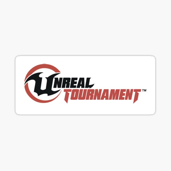 "Unreal Tournament" Sticker by IngenuityDesign | Redbubble