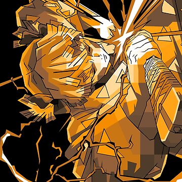 "Zenitsu Agatsuma " Sticker for Sale by Superkent | Redbubble