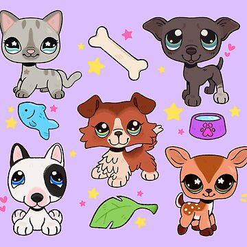 "LPS bunch" Sticker for Sale by jollyrancherss | Redbubble