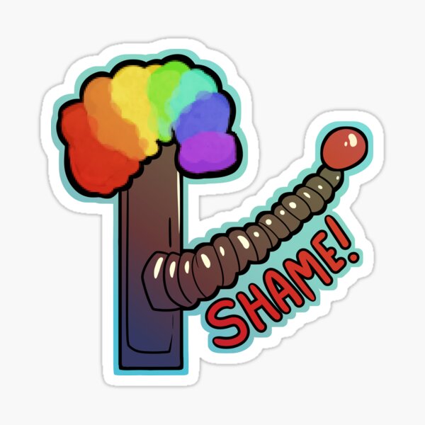 "Rebar of Shame" Sticker for Sale by 4Mortea | Redbubble