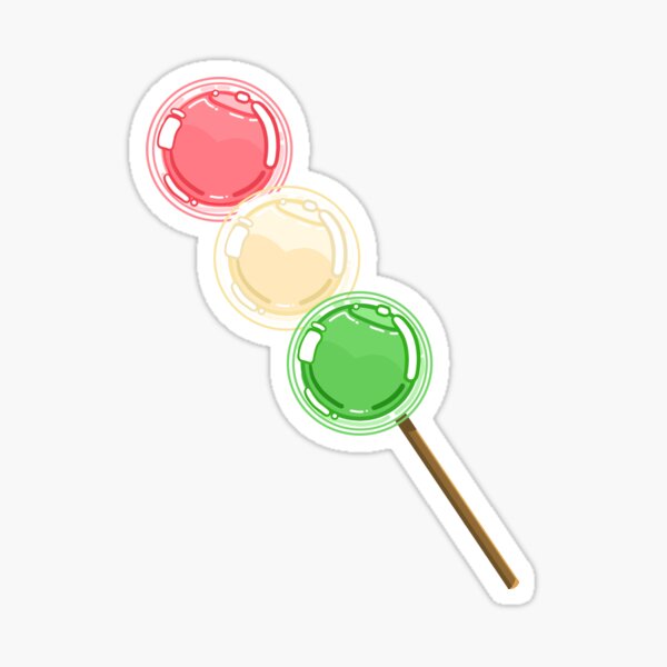 "Dango" Sticker for Sale by the3omeletteers | Redbubble