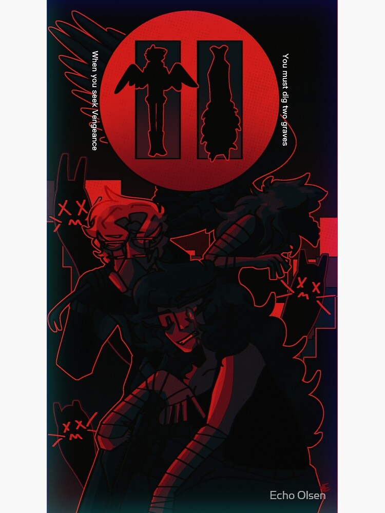 "When you seek vengeance" Poster for Sale by PurpleEcho | Redbubble