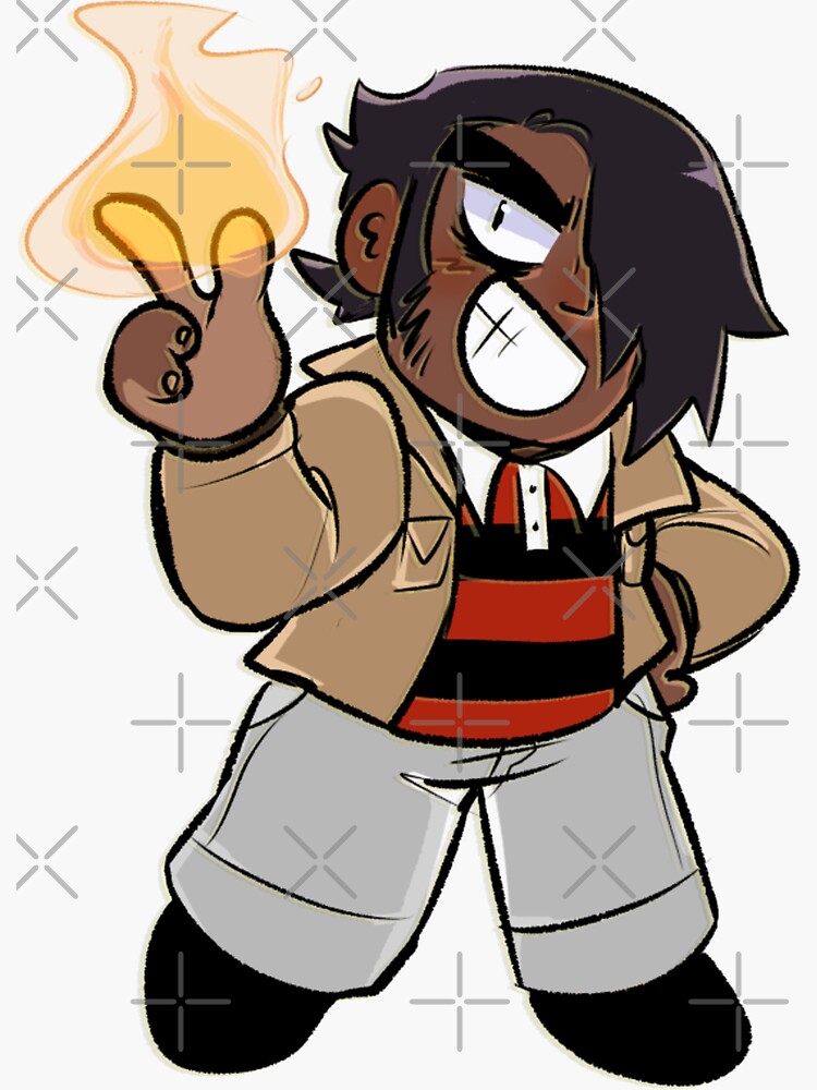 "Matthew Patel" Sticker for Sale by zirasfell | Redbubble