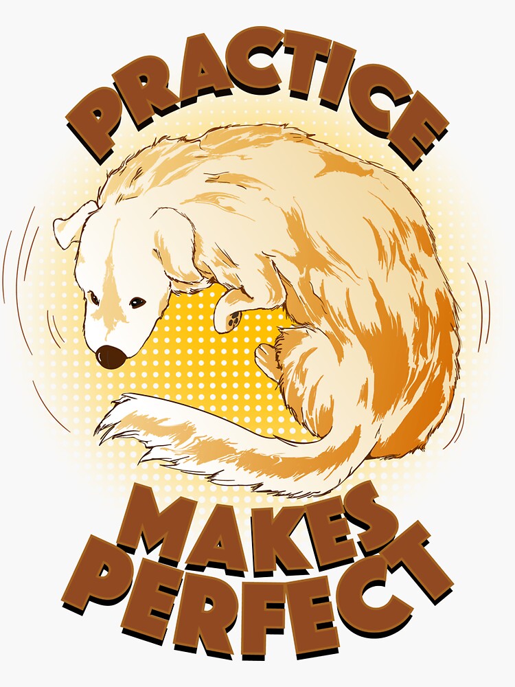 "Funny Dog Chasing Tail T-Shirt" Sticker for Sale by sedderzz | Redbubble