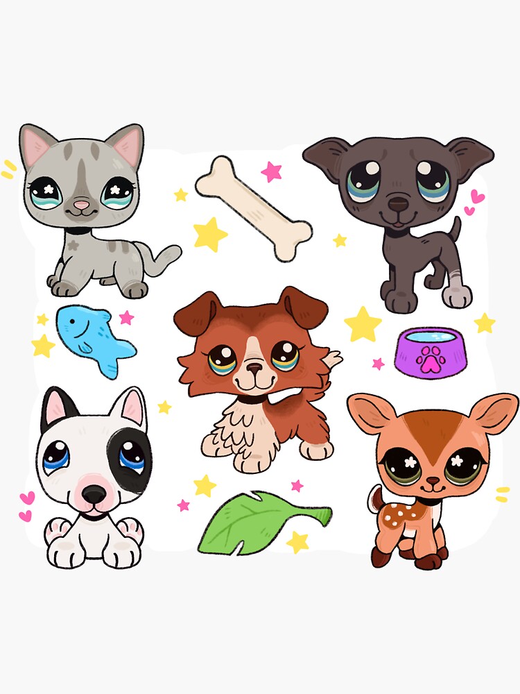 "LPS bunch" Sticker for Sale by jollyrancherss | Redbubble