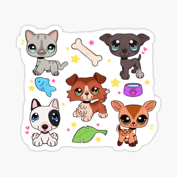 "LPS bunch" Sticker for Sale by jollyrancherss | Redbubble