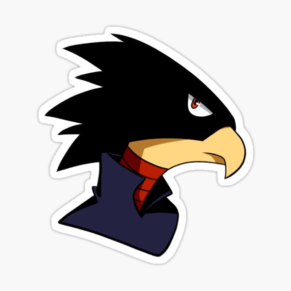 "Fumikage Tokoyami" Sticker for Sale by nailurus | Redbubble