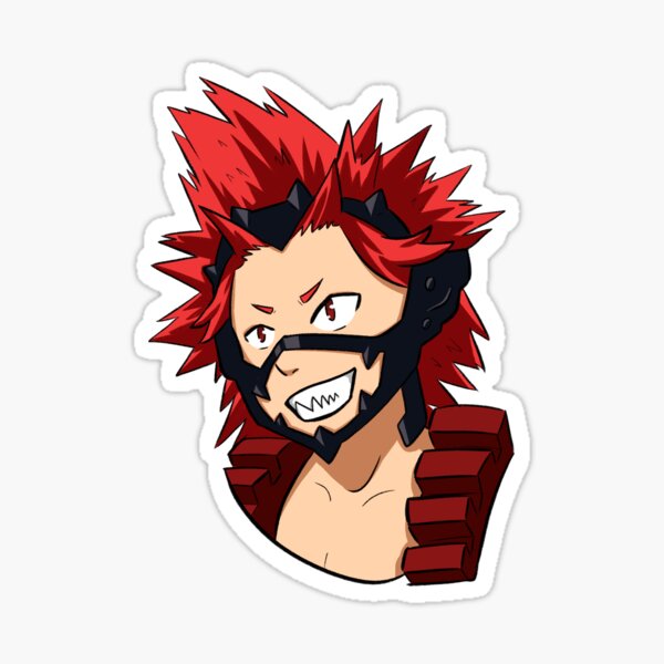 "Eijiro Kirishima" Sticker for Sale by nailurus | Redbubble