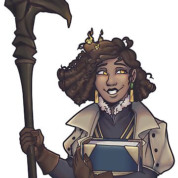 "Vajra Safahr - Blackstaff of Waterdeep " Sticker for Sale by siremii ...