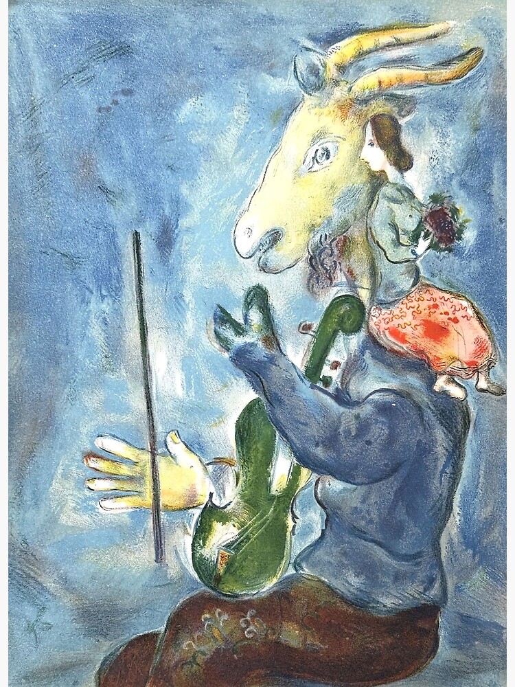 "Marc chagall artwork marc chagall paintings goat the violoniste ...