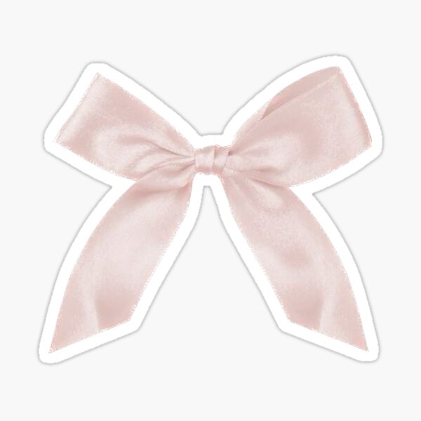 "Bow Ribbon Pink Sticker" Sticker for Sale by vsco-stickers16 | Redbubble