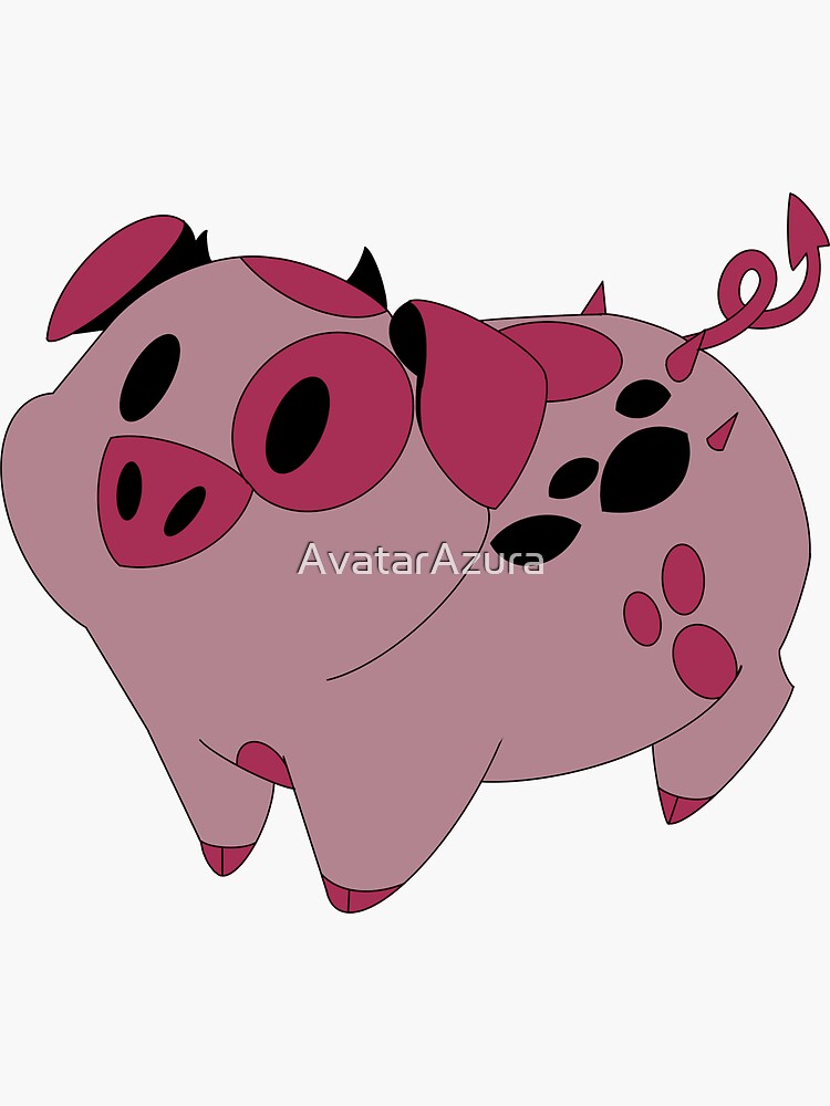 "Fat nuggets " Sticker for Sale by AvatarAzura | Redbubble