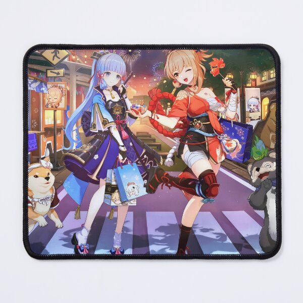 "Genshin Impact Ayaka & Yoimiya Teyvat Festival of Memories" Mouse Pad ...