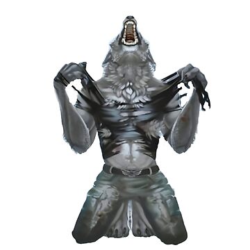 "Screaming Alpha Wolf Meme" Essential T-Shirt for Sale by Merchbyjay ...