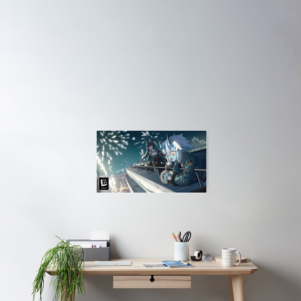 "Soukaku & Miyabi Zenless Zone Zero (ZZZ) Poster" Greeting Card by ...
