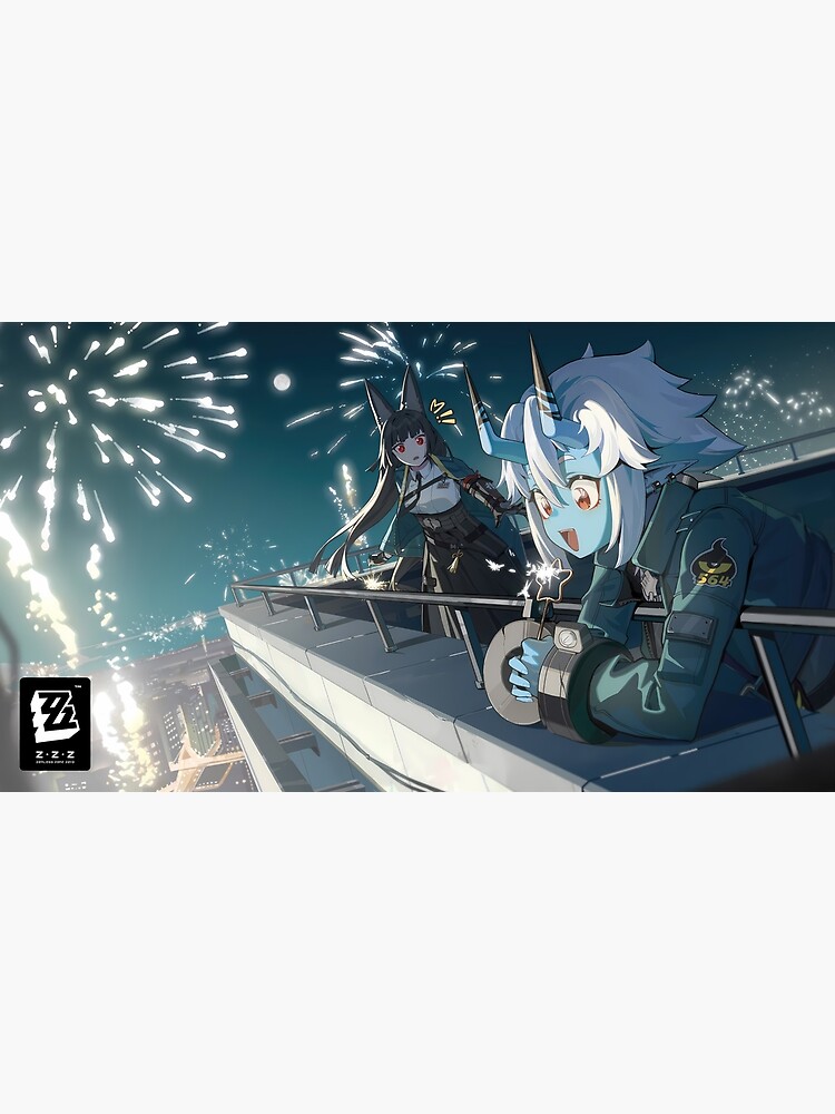 "Soukaku & Miyabi Zenless Zone Zero (ZZZ) Poster" Poster by Demray ...