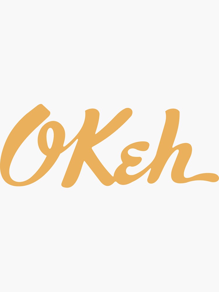 "OKEH Records Gold" Sticker for Sale by dsgfx | Redbubble