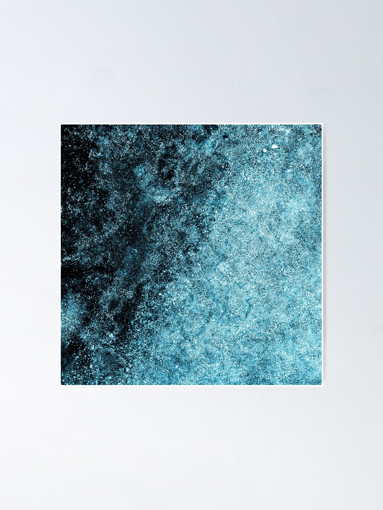 "Frost Blue Ice" Poster for Sale by Gringoface | Redbubble