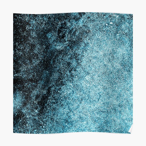 "Frost Blue Ice" Poster for Sale by Gringoface | Redbubble