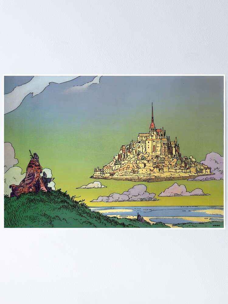 "Jean Giraud Moebius" Poster for Sale by KAMARIART | Redbubble