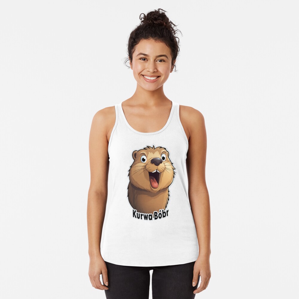 "Ku!w@ Bóbr, Beaver, Bober Sticker" Sticker for Sale by SculpterioShop | Redbubble