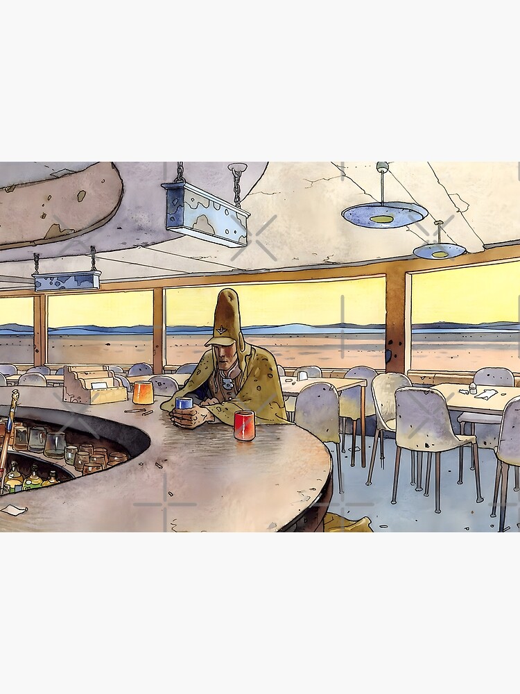 "Jean Giraud Moebius" Poster for Sale by KAMARIART | Redbubble