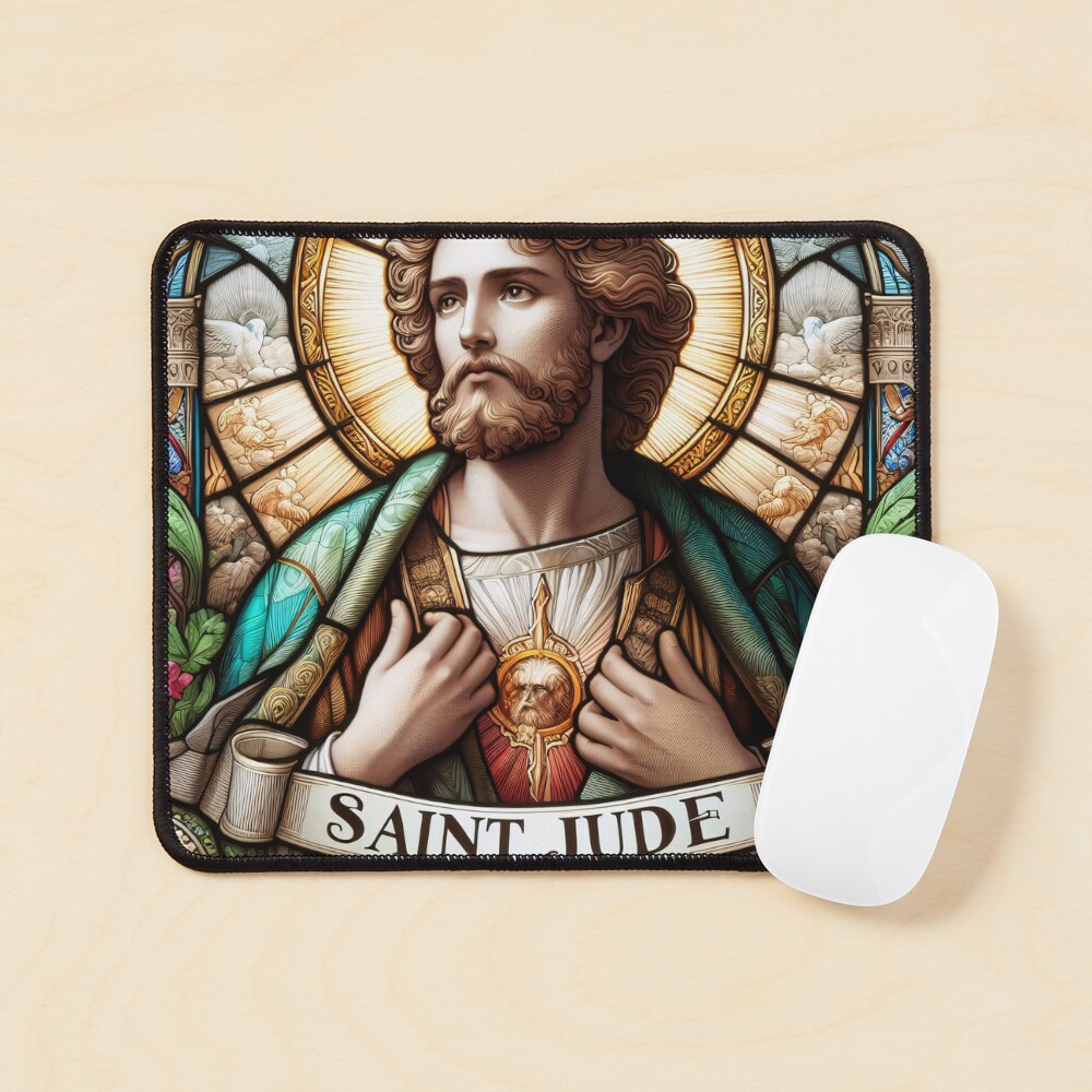 "Saint Jude The Patron Saint of Lost Causes" Sticker for Sale by ...