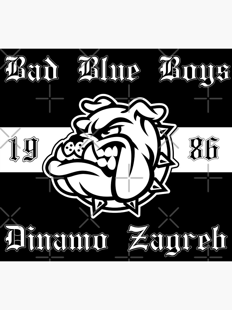 "Bad Blue Boys 1986 Zagreb Croatia" Sticker for Sale by LoboTomica ...