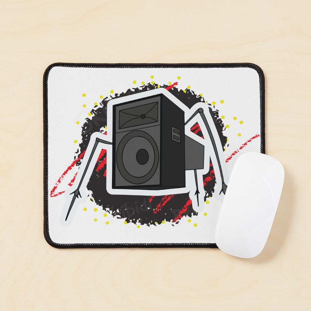 "Speaker Strider - Skibidi Toilet" Sticker by vitrar | Redbubble