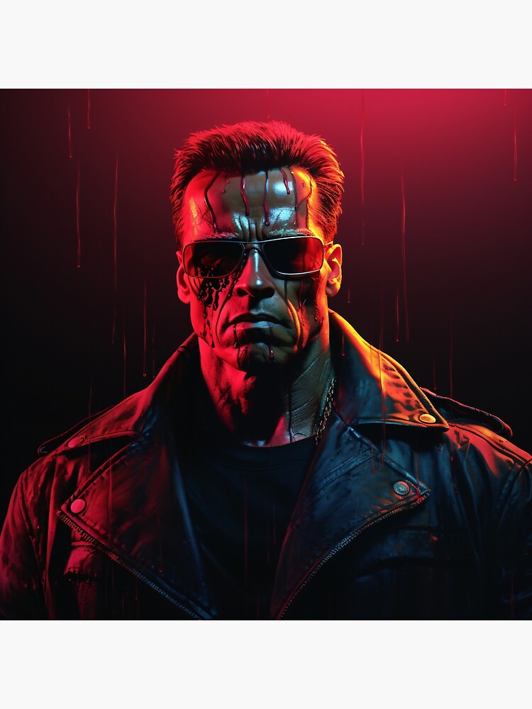 "Cyberpunk Terminator" Poster for Sale by FarOutTees | Redbubble