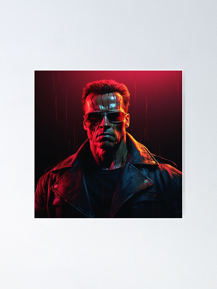 "Cyberpunk Terminator" Poster for Sale by FarOutTees | Redbubble