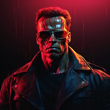 "Cyberpunk Terminator" Poster for Sale by FarOutTees | Redbubble
