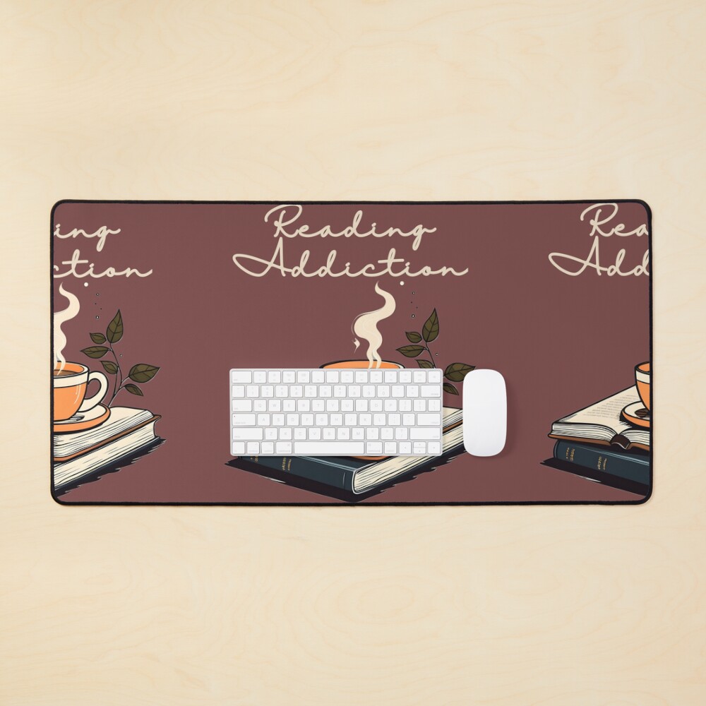 "Reading addiction" Sticker for Sale by CaffeineDose | Redbubble
