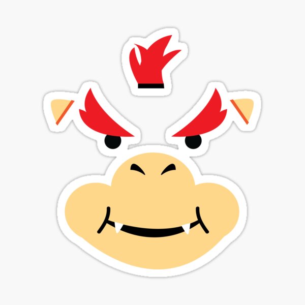Bowser Jr Stickers | Redbubble