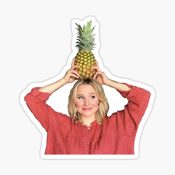 "Kristen Bell" Sticker for Sale by briannamencin | Redbubble