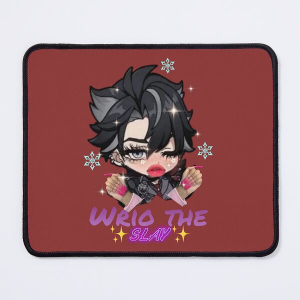 "Wrio the ️Slay ️ Yassified Wriothesley Genshin Impact" Mouse Pad for ...