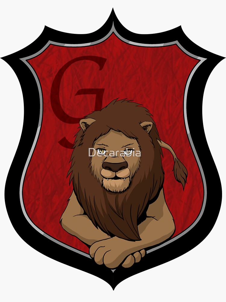 "G shield" Sticker by Decarabia | Redbubble