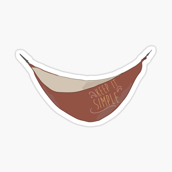 "Hammock" Sticker by Kendyldiane | Redbubble