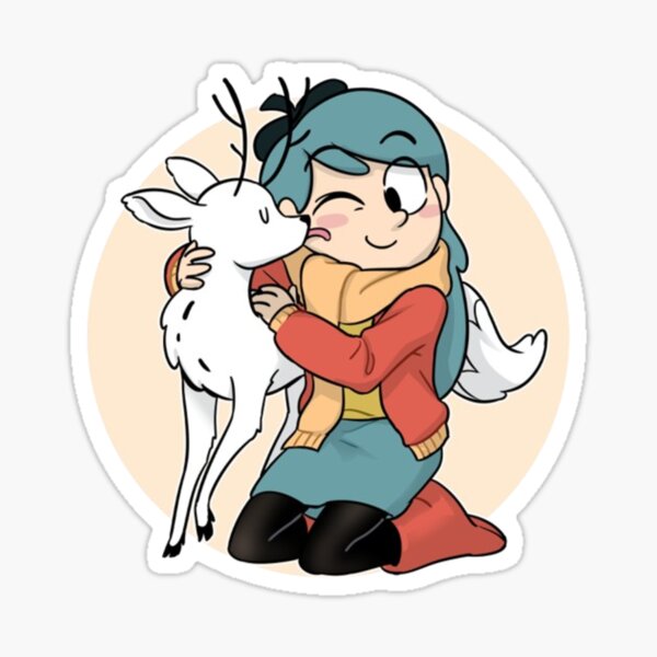 "Hilda Netflix" Sticker for Sale by WatercolorAmaze | Redbubble