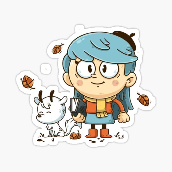 "Hilda Netflix" Sticker for Sale by WatercolorAmaze | Redbubble