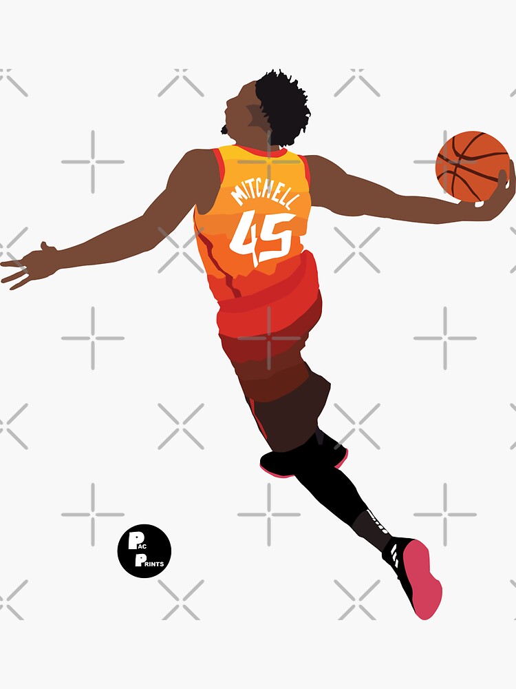 "Donovan Mitchell 'The Spida' Dunk Minimalist Art // Phone case, shirts ...