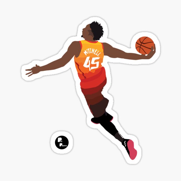 "Donovan Mitchell 'The Spida' Dunk Minimalist Art // Phone case, shirts ...