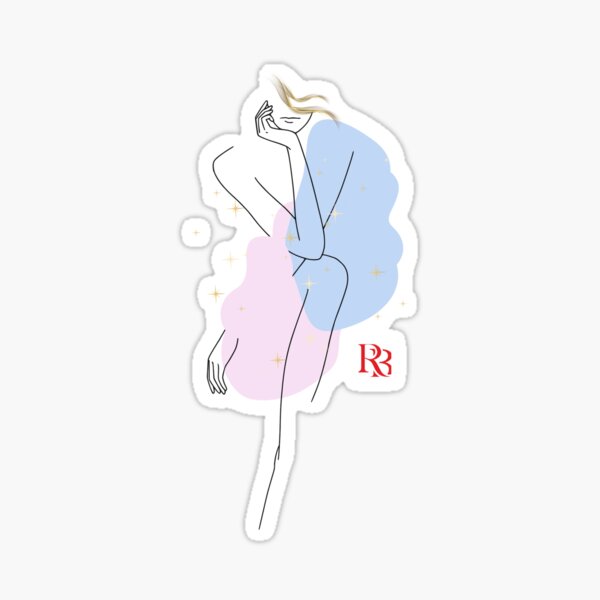 "women, woman, abstract" Sticker for Sale by reyhanbalci | Redbubble