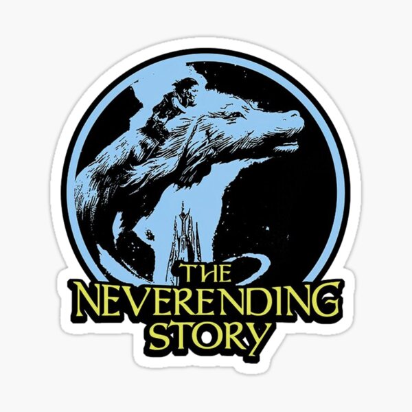 "The Neverending Story" Sticker for Sale by Sofanaeri | Redbubble