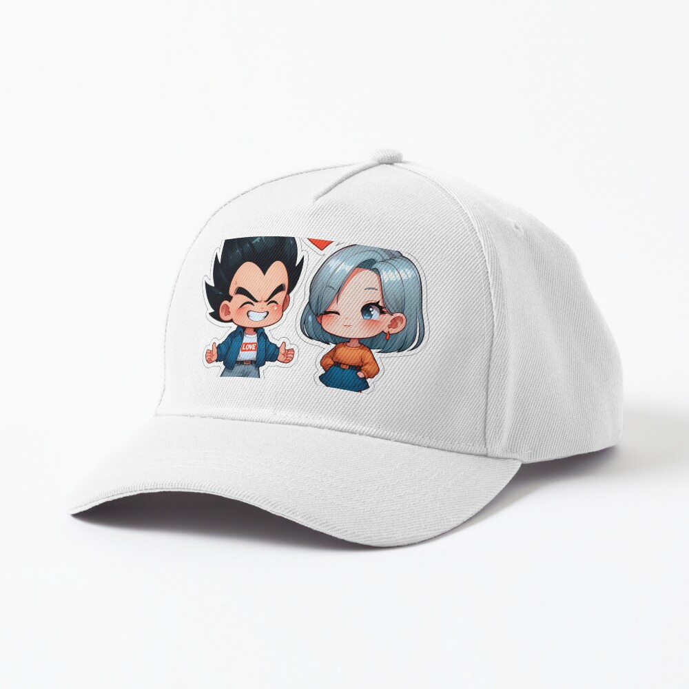 "Chibi Love: Vegeta & Bulma Perfect Couple Sticker" Sticker for Sale by ...