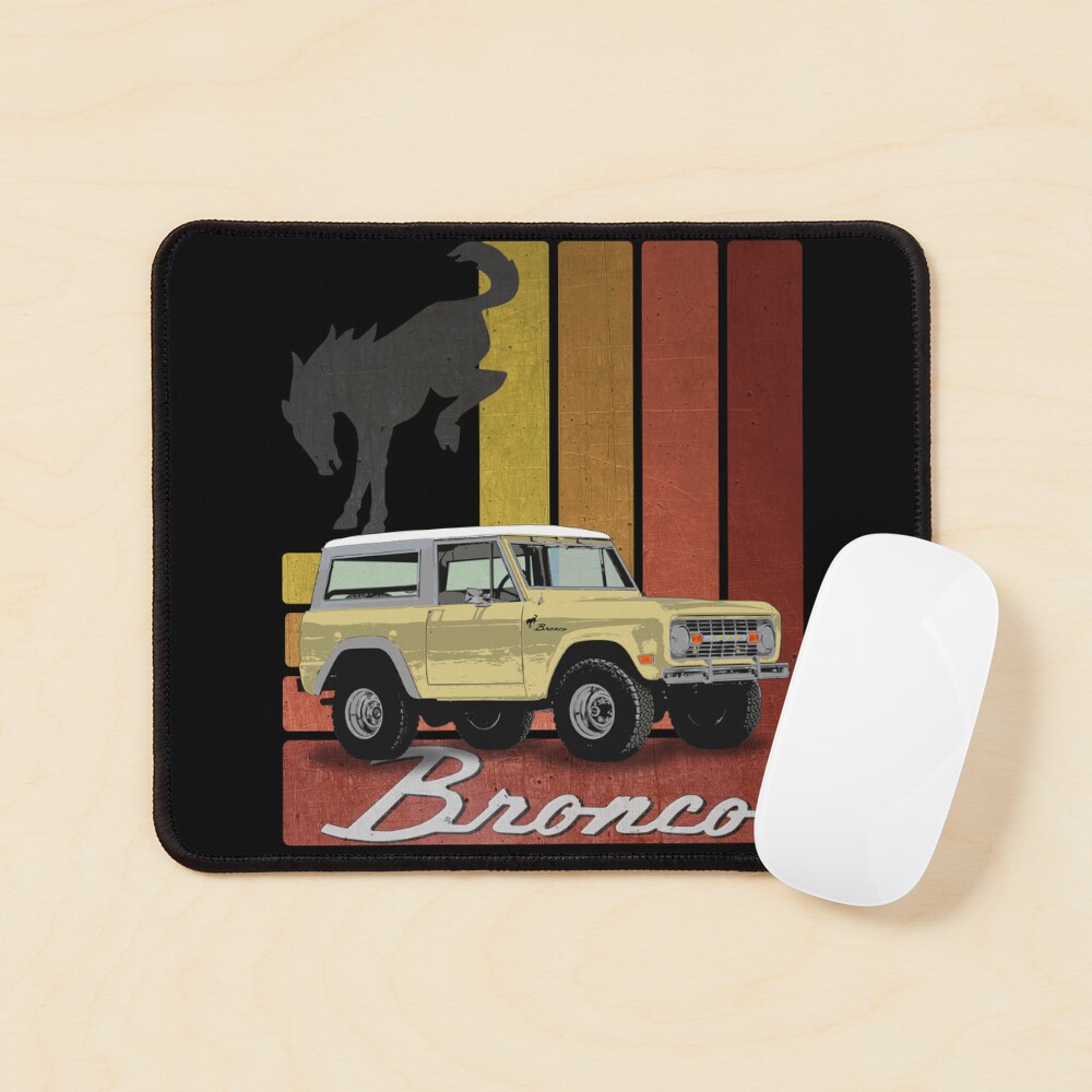 Pegatina for Sale con la obra «Ford Bronco-Retro» de Groenendijk ...